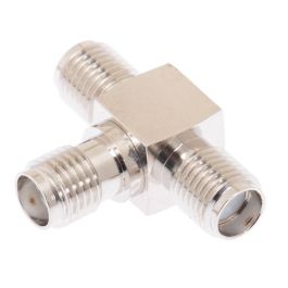 SMA Female T Adapter | ShowMeCables.com