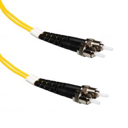 15M Fiber Optic Cable - Singlemode ST/ST | ShowMeCables.com