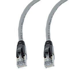 ShowMeCables Category 6a 10gig Ethernet Patch Cable, F/UTP Shielded, RJ45, HiTemp 105C CMP ...
