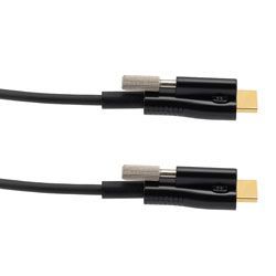 L-com HDMI 2.0 Active Optical Cable, With Locking Screws, 4K, 90 Meters ...