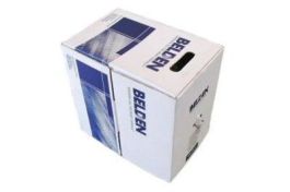 Belden 9117M - RG6 - Dual Shield - BCCS - 18AWG Messenger - 1000 FT ...