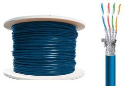 Cat7 Shielded Solid Plenum Cable | ShowMeCables.com
