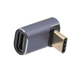 ShowMeCables USB 4.0 Adapter, 40 GBPS, 180 Degree Up/Down Angle , M-F ...