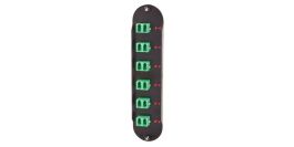 Corning CCH Panel | 6 LC-APC Duplex | Singlemode OS2 | ShowMeCables.com