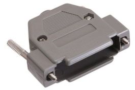 DB25 & HD44 Hood with Thumb Screw - Plastic | ShowMeCables.com