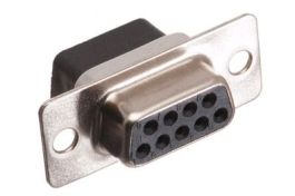 DB9 Female Crimp Connector | ShowMeCables.com