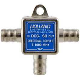 Holland Single Port Coax Tap - 5 to 1000 MHz - 9dB | ShowMeCables.com
