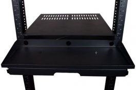 ECore DuroRacks Sliding Keyboard Mouse Shelf - 2 RU | ShowMeCables.com