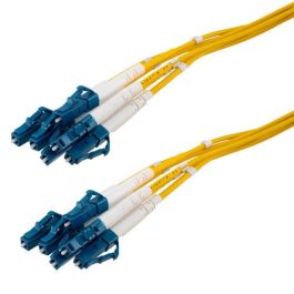 ShowMeCables Fiber Dist Cable, 6 Strand LC/UPC-LC/UPC OS2, 5mm PVC Jkt ...