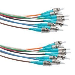 ShowMeCables ST UPC 8x to ST UPC 8x, MM OM3, military tactical ...