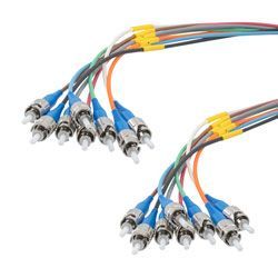 ShowMeCables ST UPC 8x to ST UPC 8x, SM OS2, military tactical ...