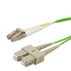 LC/LC | 50/125 40/100GB | Duplex Plenum Fiber Patch Cable | OM5 ...