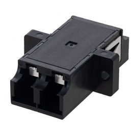 LC Internal Shutter Coupler | Duplex | w/Flange | ShowMeCables.com