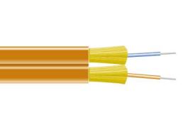 Duplex Zipcord Fiber Cable - Multimode - 62.5/125 - OM1 - 2 Strand ...