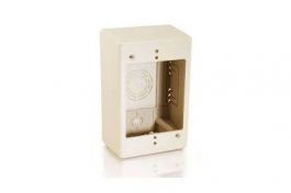 Single Gang Junction Box - Ivory | ShowMeCables.com