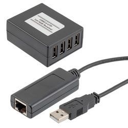 L-com USB 2.0 UTP Extender 4 Port 165 Ft - Comm | ShowMeCables.com