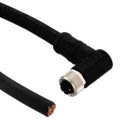 ShowMeCables M12 AC Power Cable Assembly, 5 Position K Code, IP68 IP69K ...