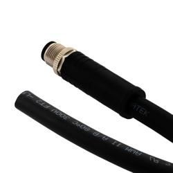 ShowMeCables M12 DC Power Cable Assembly, 5 Position L Code, IP68 IP69K ...