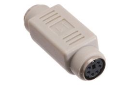 Mini 6 Pin DIN Female to Mini 6 Pin DIN Female Coupler | ShowMeCables.com