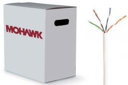 Mohawk 6 LAN Plenum Cat 6 CMP Cable White | ShowMeCables.com
