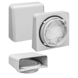 L-com Polycarbonate Vent Shroud Filter Kit Gray - One pc | ShowMeCables.com