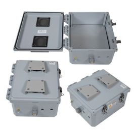 12x10x06 Polycarbonate Weatherproof NEMA 3R IP24 Enclosure, Modified ...
