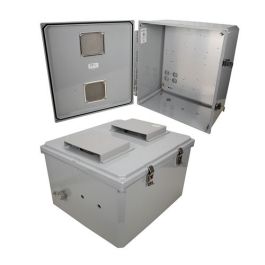 18x16x10 Polycarbonate Weatherproof NEMA 3R IP24 Enclosure, Modified ...