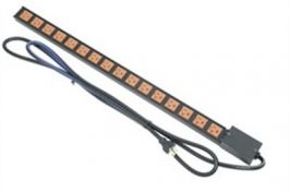 PDT Series 16 Outlet 20A Power Strip | ShowMeCables.com
