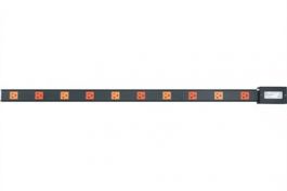 PDT Series 10 Outlet Dual 20A Power Strip - Hardwired | ShowMeCables.com