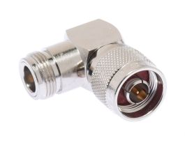 N Male to N Female Right Angle Adapter | ShowMeCables.com