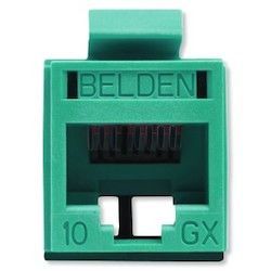 Belden REVConnect 10GX Modular Jack - T568 A/B - UTP | ShowMeCables.com