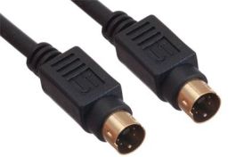 S-Video 4 Pin Mini-DIN Cable - 3FT High Quality Video | ShowMeCables.com