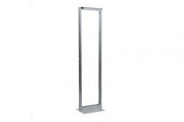 RLA Series 2 Post Aluminum Open Frame Rack - Black - 45 RU ...