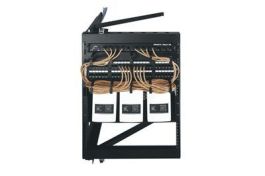 SFR Series Economical Swing Frame Rack - 24 Inch Depth | ShowMeCables.com