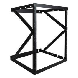 ShowMeCables 12U 2 Post Open Frame Wall Mount Rack 18" Depth - Heavy ...