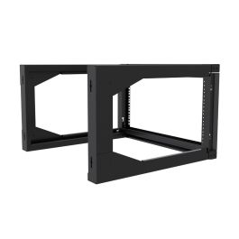 ShowMeCables 23 inch width, Open Wall Rack 6U with 24" Depth ...