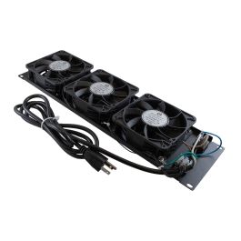 ShowMeCables 3U 110V AC/EC Three Fan Unit - UL Power Cord US ...