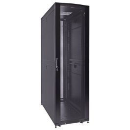 ShowMeCables 42U Server Rack Cabinet, 1200mm depth, Perf. Front door and rear french doors,fan ...