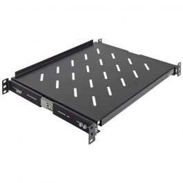 ShowMeCables 4 Post Sliding Shelf, Adj. Mounts, 350mm (13.78in) Depth ...