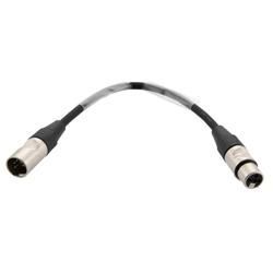 ShowMeCables DMX Lighting Adapter Cable, 3 pin XLR Female to 5 pin XLR ...