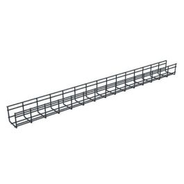 ShowMeCables Wire Mesh Cable Tray 4"D x 4"H x 10ft. 5pk SS ...