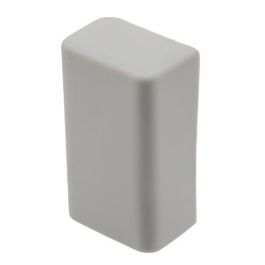 ShowMeCables Raceway end cap, 14x21mm white | ShowMeCables.com