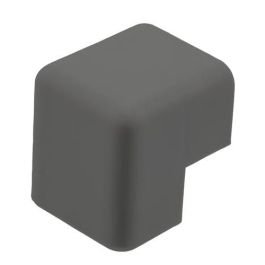 ShowMeCables Raceway outside corner, 14x21mm gray | ShowMeCables.com