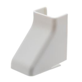ShowMeCables Raceway ceiling entry, 20x35mm white | ShowMeCables.com