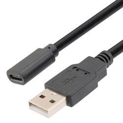 ShowMeCables USB 2.0 Extenstion, AM/CF, single connector, 5M ...