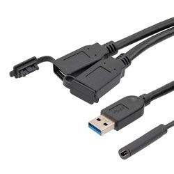 ShowMeCables USB 3.0 Extenstion, AM/AF, two connectors, 5M ...