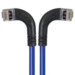 L-Com Shielded Cat5e Right Angle Ethernet Patch Cord - Left Angle to ...