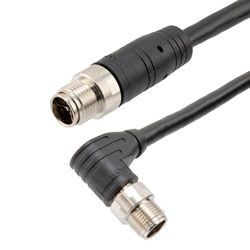 ShowMeCables Cat6a Ethernet Economy IP67 M12 8 Position X code Cable ...