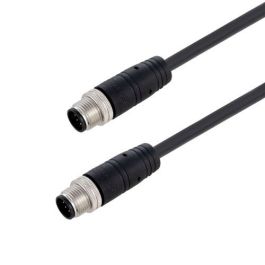 A Code M12 PUR Cable | Non-shielded Male to Male | ShowMeCables.com