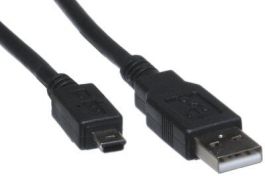 USB Extension Cable - A-Male/Mini USB-Male - 3 FT | ShowMeCables.com